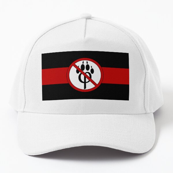 "anti furry flag" Cap for Sale by fearneeee | Redbubble