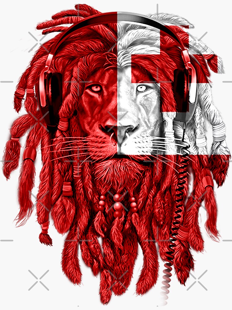 "Tonga flag - lion Flag Of Tonga - Gift For Togan From Tonga" Sticker ...