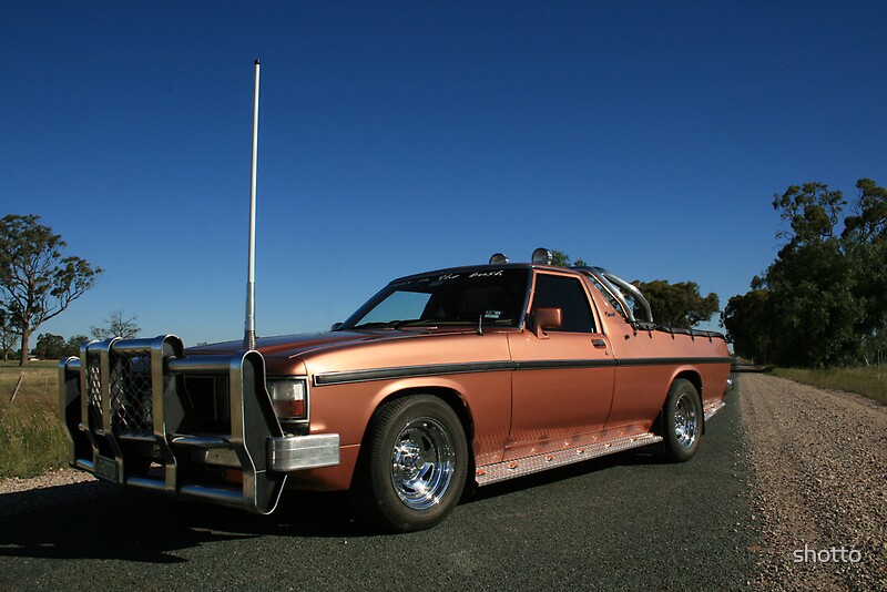 "WB Holden Kingswood Ute" by shotto | Redbubble