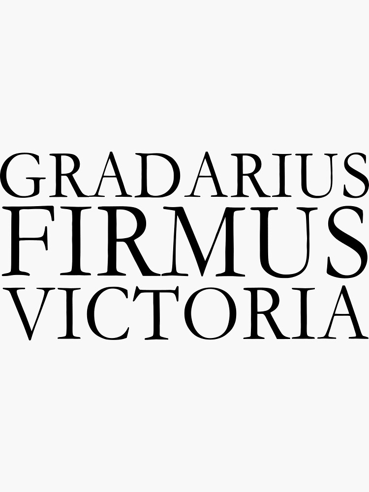 "Gradarius Firmus Victoria" Sticker for Sale by Lachlan126 | Redbubble