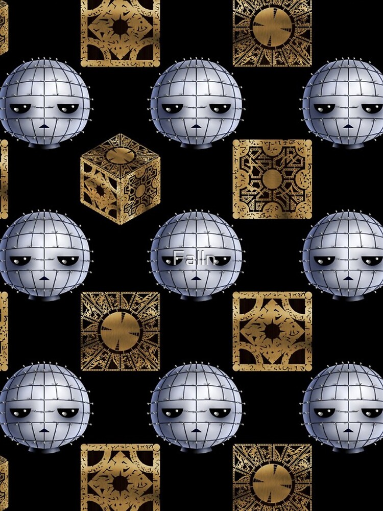 "Chibi Pinhead & Puzzle Boxes" iPhone Case for Sale by Falln | Redbubble