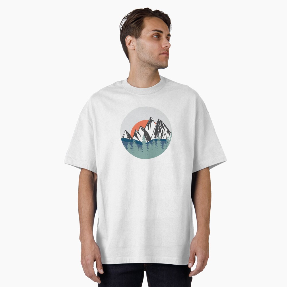 "Mountains" Sticker for Sale by kguerin97 | Redbubble