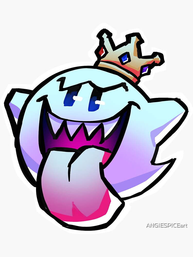 "Boo! Sticker" Sticker for Sale by ANGIESPICEart | Redbubble