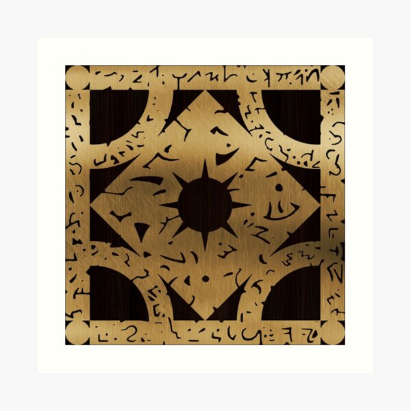 "Lament Configuration Side F" Art Print for Sale by Falln | Redbubble