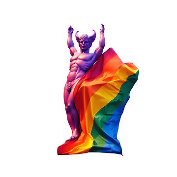 "pride month demon" Poster for Sale by CraftMiller | Redbubble
