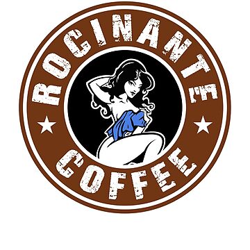 "Rocinante coffee tachi’s girl logo" Sticker for Sale by ChomechaiWei ...