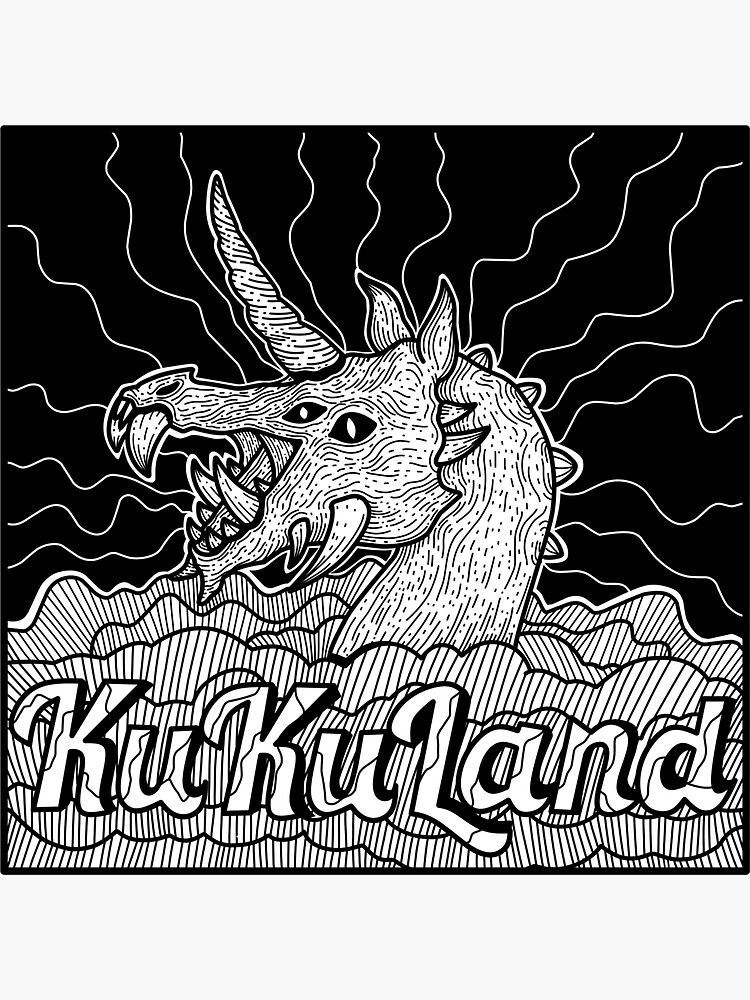 "KuKuLand Logo" Sticker for Sale by BadgerBomb2077 | Redbubble
