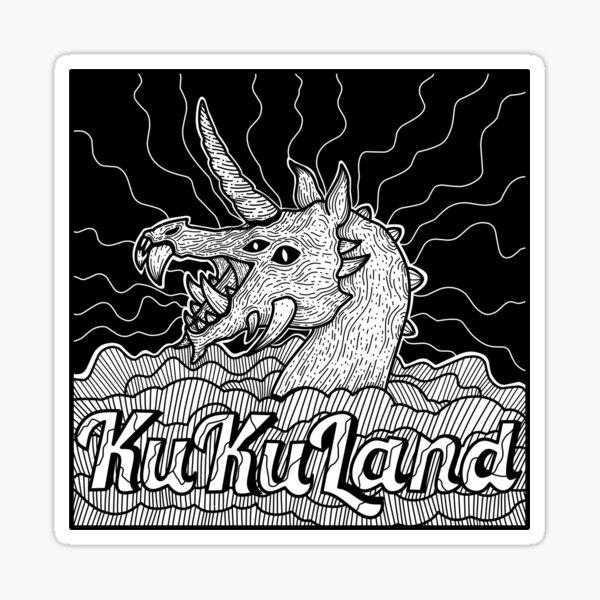 "KuKuLand Logo" Sticker for Sale by BadgerBomb2077 | Redbubble