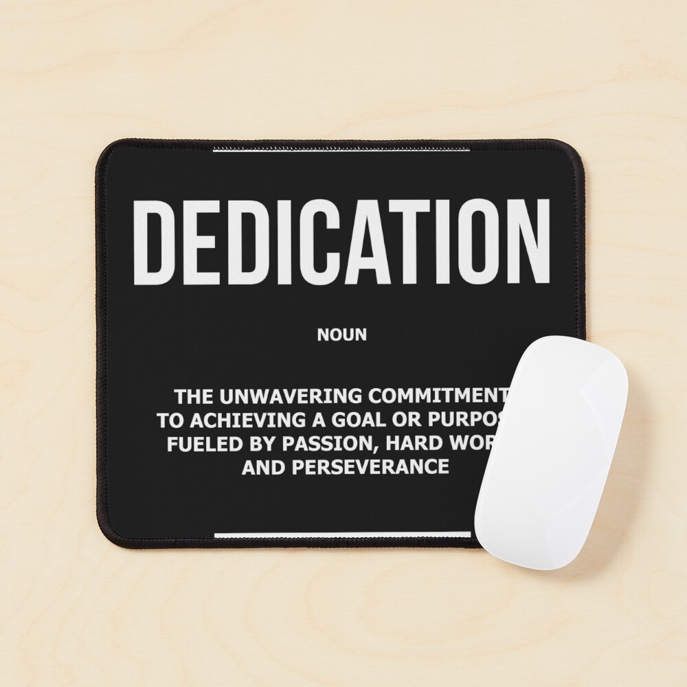 "Dedication Print, Hard Work & Perseverance Art Inspiring Persistent ...