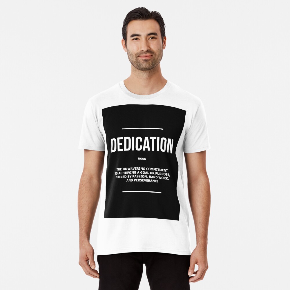 "Dedication Print, Hard Work & Perseverance Art Inspiring Persistent ...
