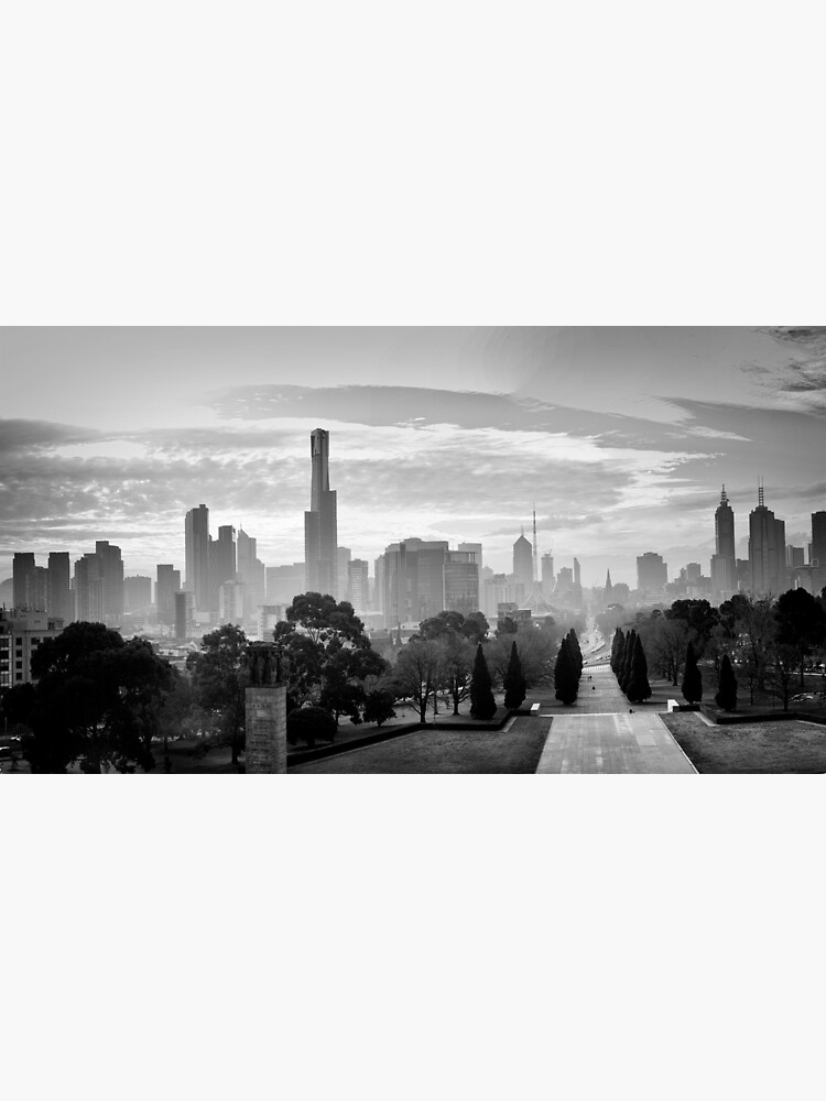 Melbourne Skyline Premium Matte Vertical Poster sold by Indranil Sarkar ...