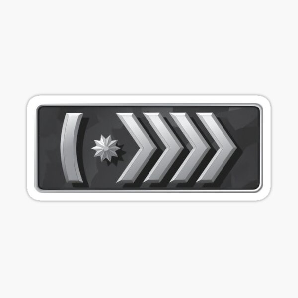 "Counter Strike Silver Elite Master Rank Icon" Sticker for Sale by ...