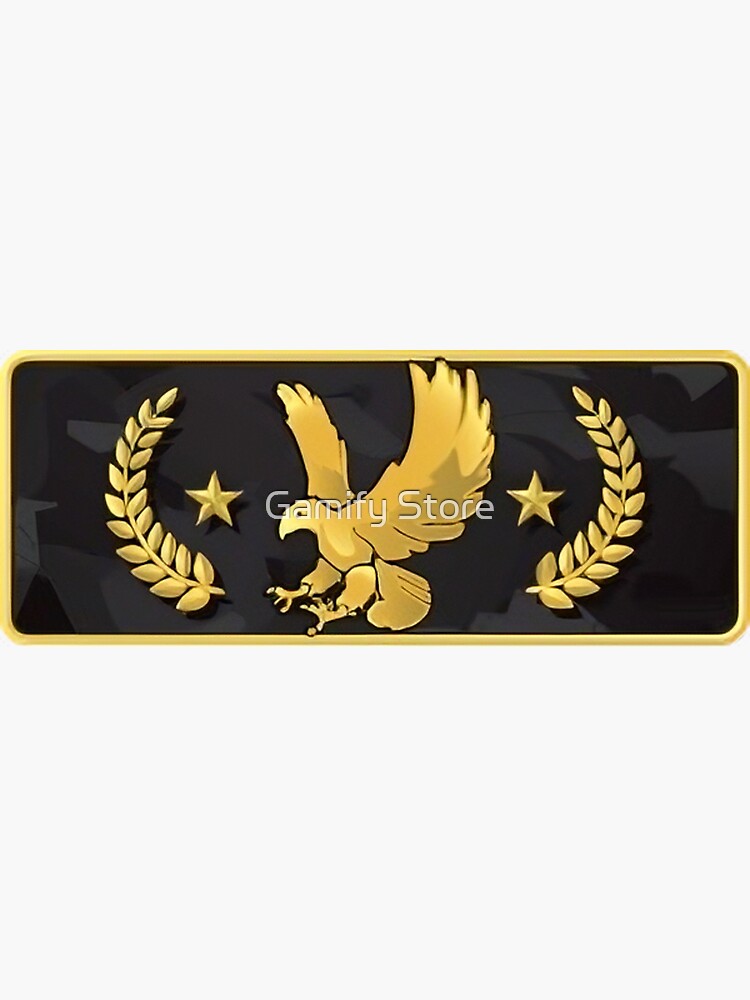 "Counter Strike Legendary Eagle Master LEM Rank Icon" Sticker for Sale ...