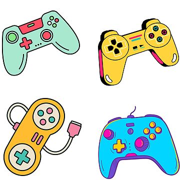 "Retro Game Controller" Sticker for Sale by sahilov92 | Redbubble