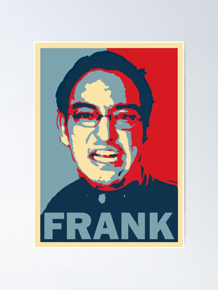 "Filthy Frank - FRANK propaganda poster" Poster for Sale by mariovv ...
