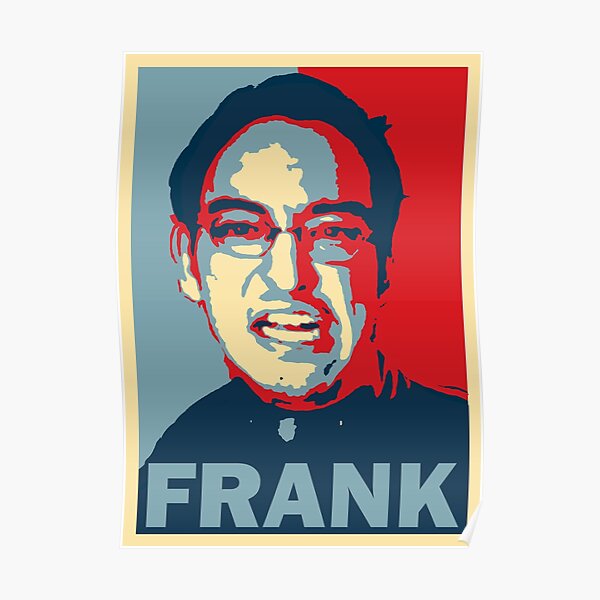 "Filthy Frank - FRANK propaganda poster" Poster for Sale by mariovv ...