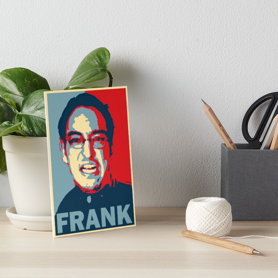 "Filthy Frank - FRANK propaganda poster" Art Board Print for Sale by ...
