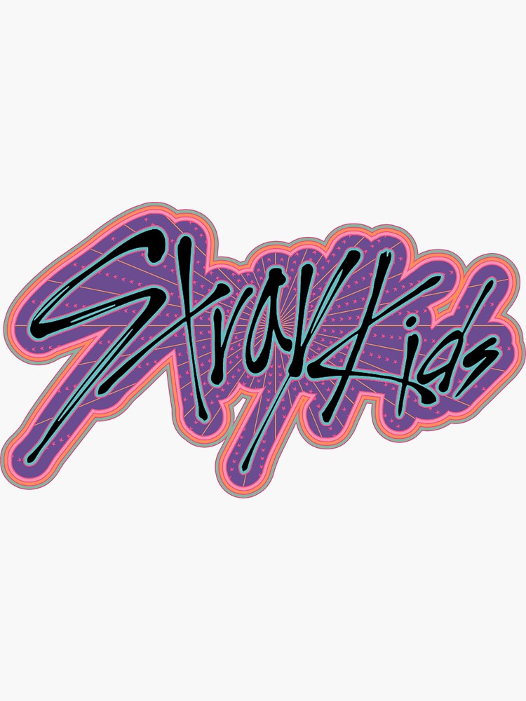"Stray Kids 5-Star Limited cover inspired logo" Sticker for Sale by ...