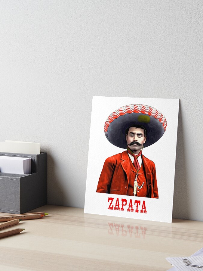"Emiliano Zapata Mexican Revolutionary" Art Board Print for Sale by ...