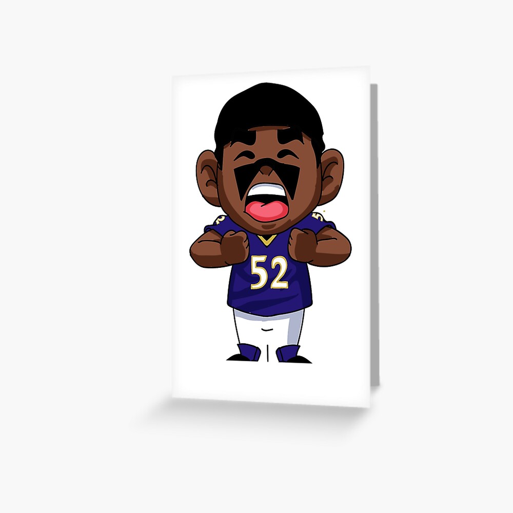 "Ray Lewis Cartoon" Greeting Card for Sale by bulldog2171 | Redbubble