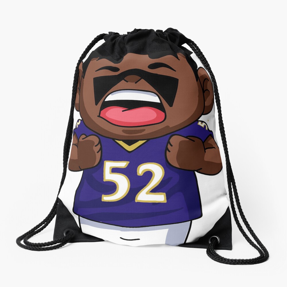 "Ray Lewis Cartoon" Drawstring Bag for Sale by bulldog2171 | Redbubble