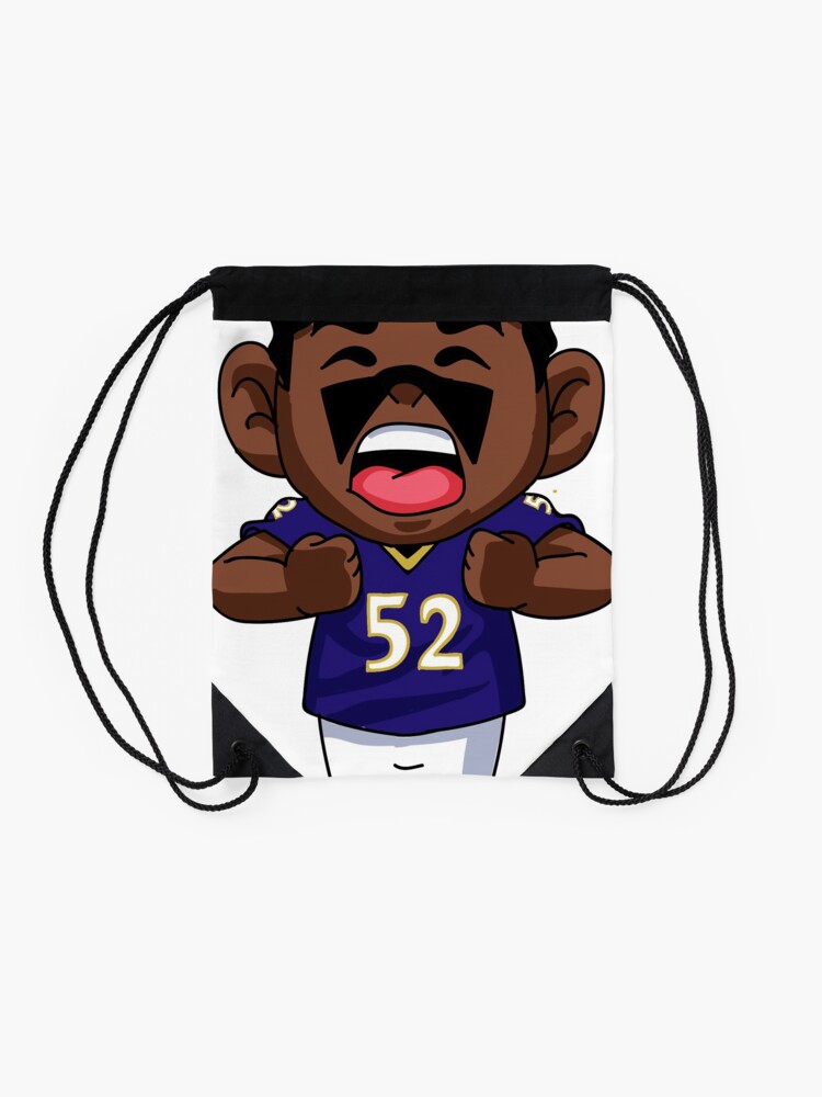 "Ray Lewis Cartoon" Drawstring Bag for Sale by bulldog2171 | Redbubble