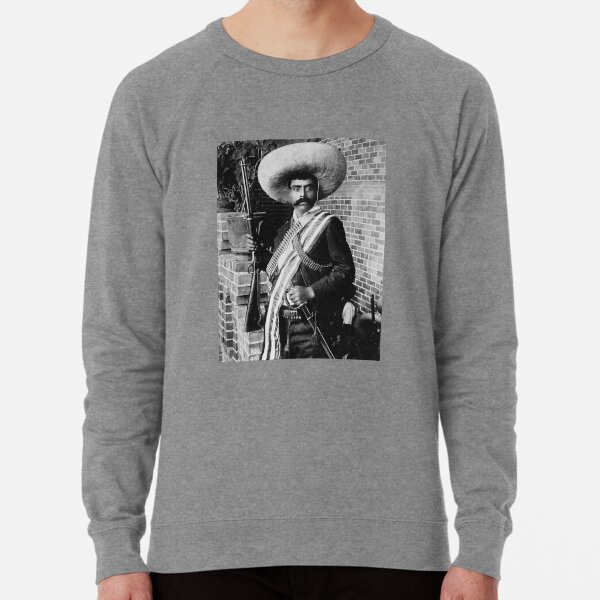 "Emiliano Zapata Mexico Famous Face" Lightweight Sweatshirt for Sale by ...