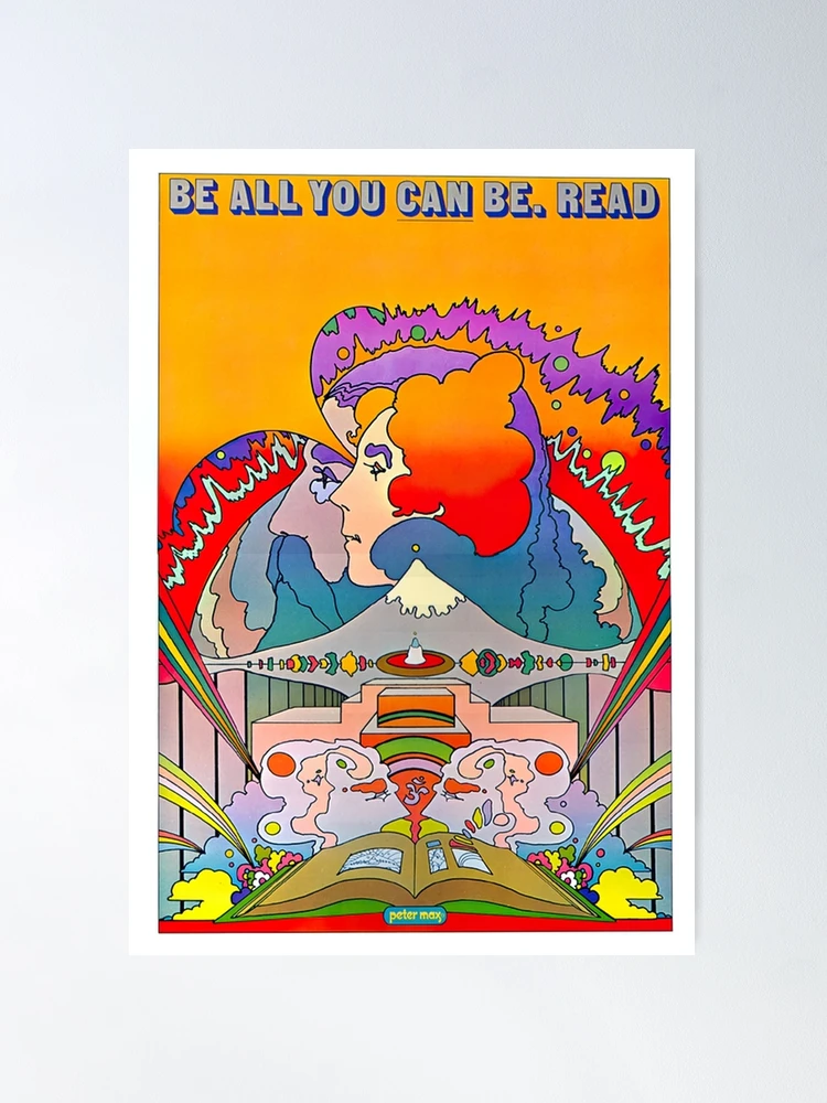 Carteles De Peter Max Peter Max Magazine #2 – Dark Entries Records