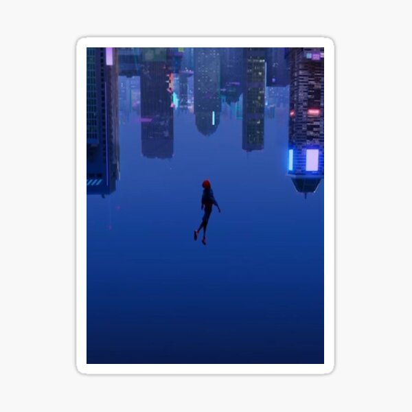 "Into the Spiderverse Graphic " Sticker for Sale by joyaelkey5 | Redbubble