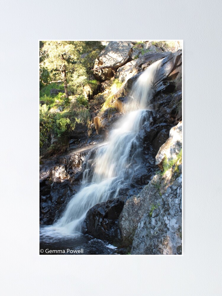 "Waterfall" Poster for Sale by Gemmasphotograp | Redbubble
