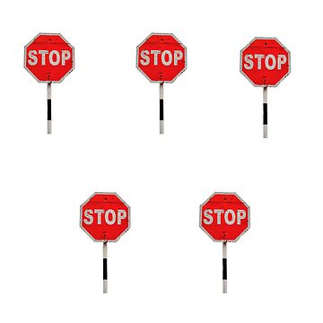 "Stop Sign Sticker Pack" Sticker for Sale by StylizedExpress | Redbubble