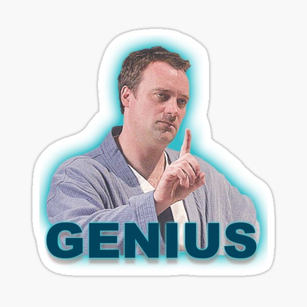 "Stargate Genius" Sticker for Sale by hewlettsbubble | Redbubble