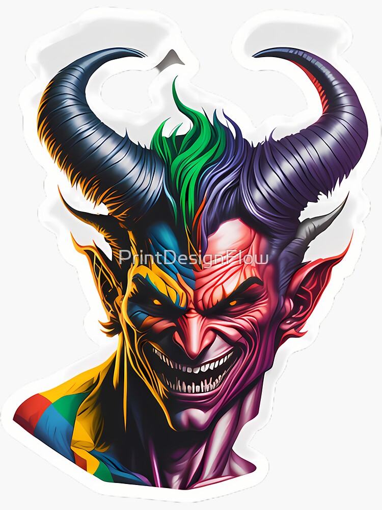 "Unleash Your Inner Demon with This Stunning Pride Month" Sticker for ...
