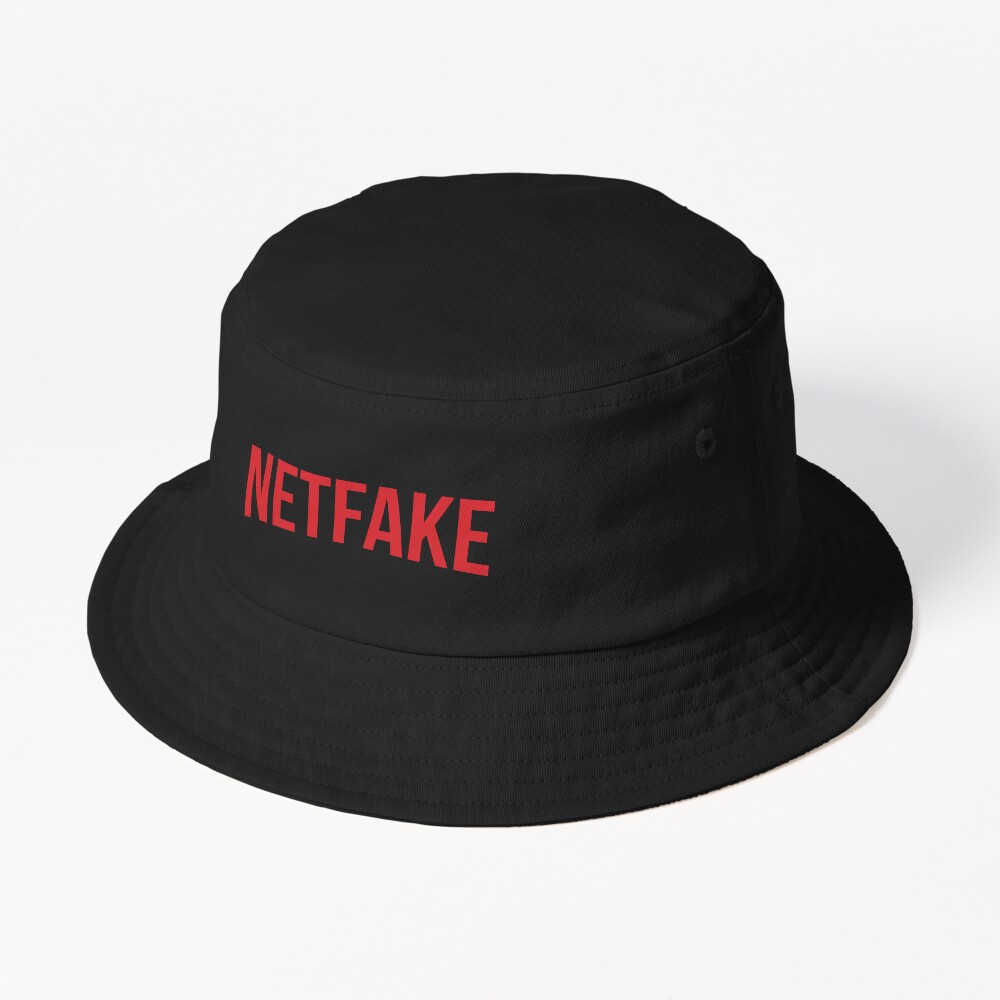 "NETFAKE" Sticker for Sale by somestudio | Redbubble