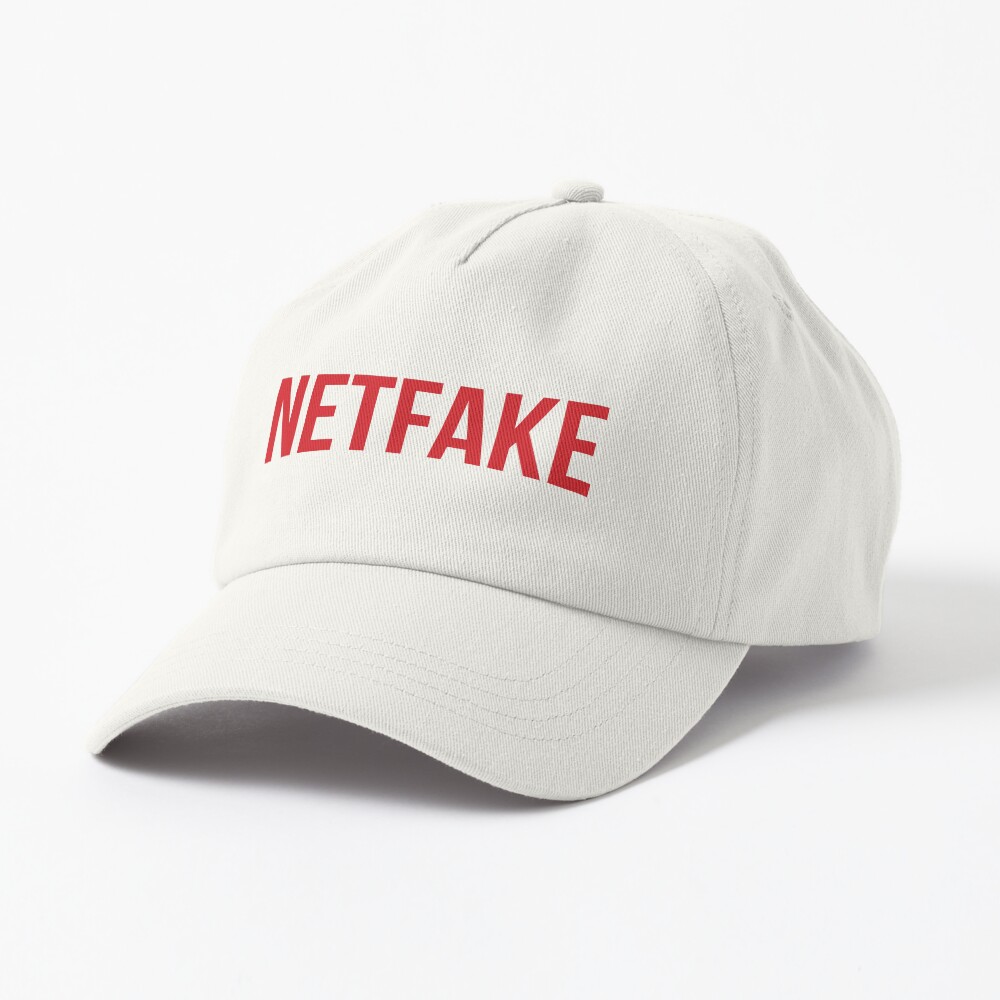 "NETFAKE" Sticker for Sale by somestudio | Redbubble