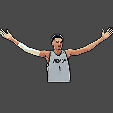 "Wemby -Victor Wembanyama " Sticker for Sale by Wongkayznba | Redbubble