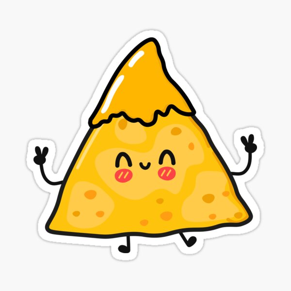 "Nachos" Sticker for Sale by TaylorBrew | Redbubble