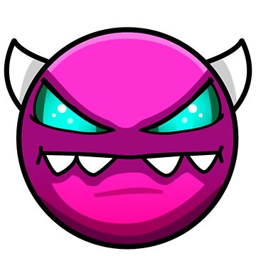 "Geometry dash Medium Demon" Photographic Print for Sale by CoryBaxter ...