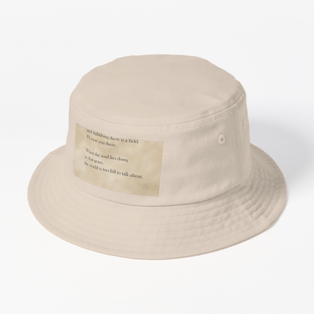 "Out beyond ideas of wrongdoing and rightdoing - Rumi Quote - Vintage ...