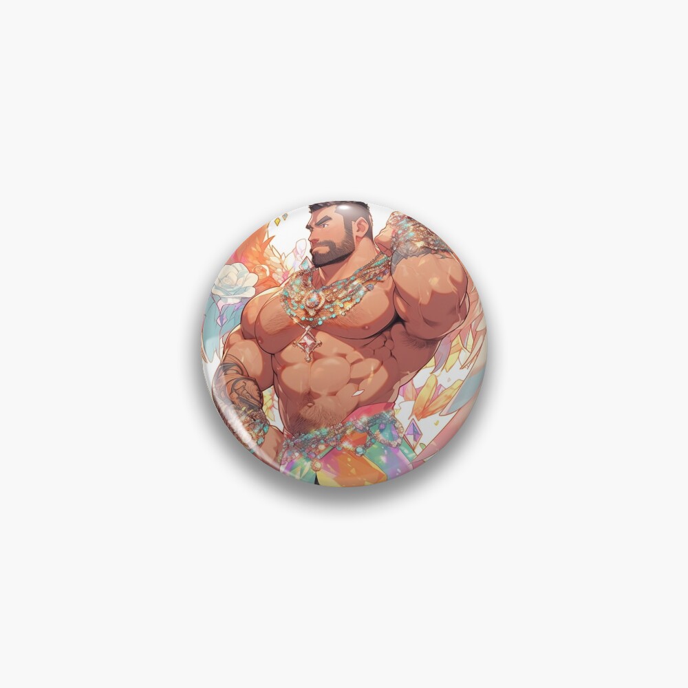"Beefy Bara Pride Angel" Sticker for Sale by finalmantasy | Redbubble