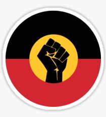 Aboriginal Flag Stickers | Redbubble
