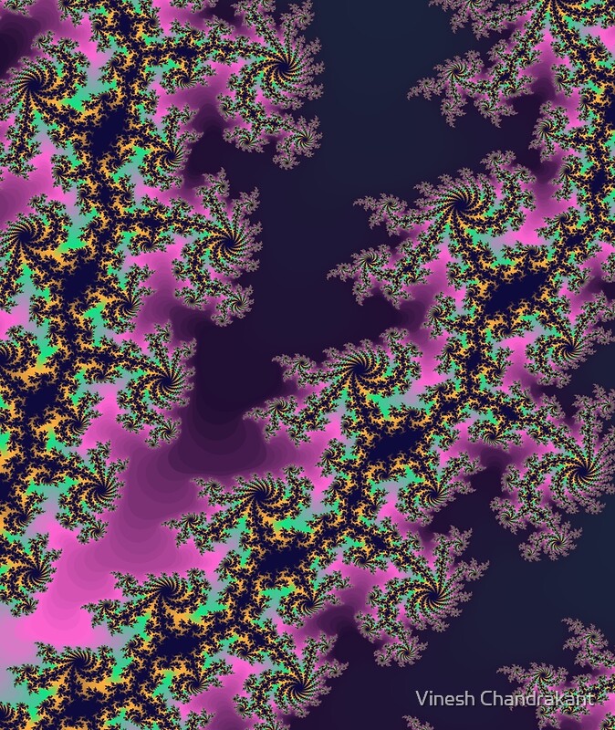 " fractal frenzy" by Vinesh Chandrakant | Redbubble