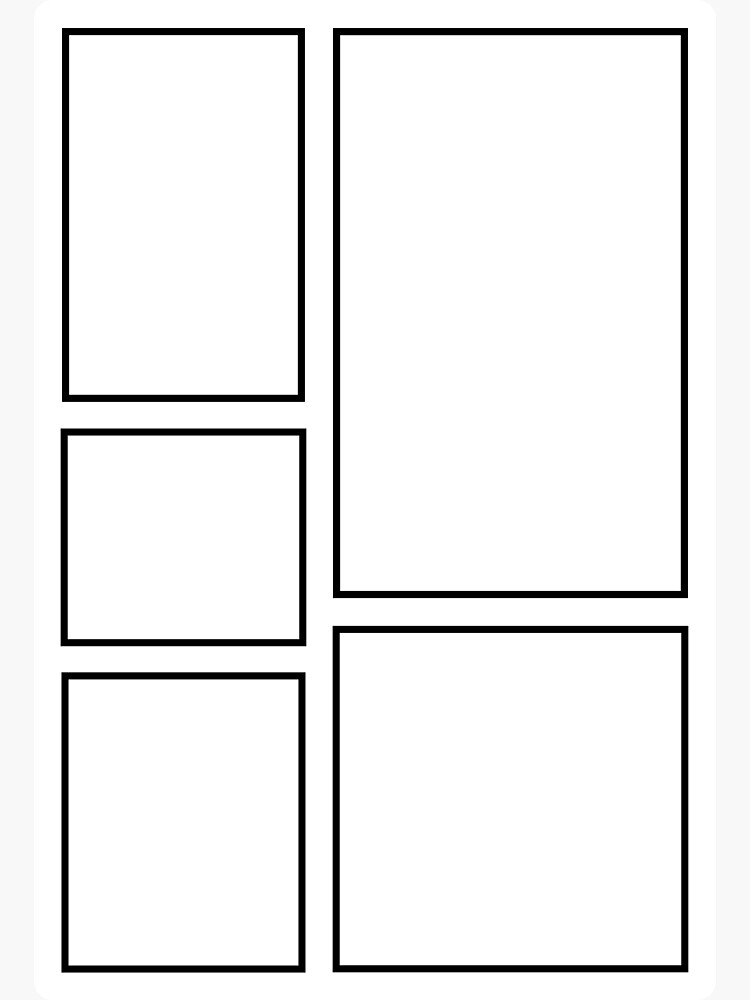 "Custom Comic Page 2" Sticker for Sale by Storybooking | Redbubble