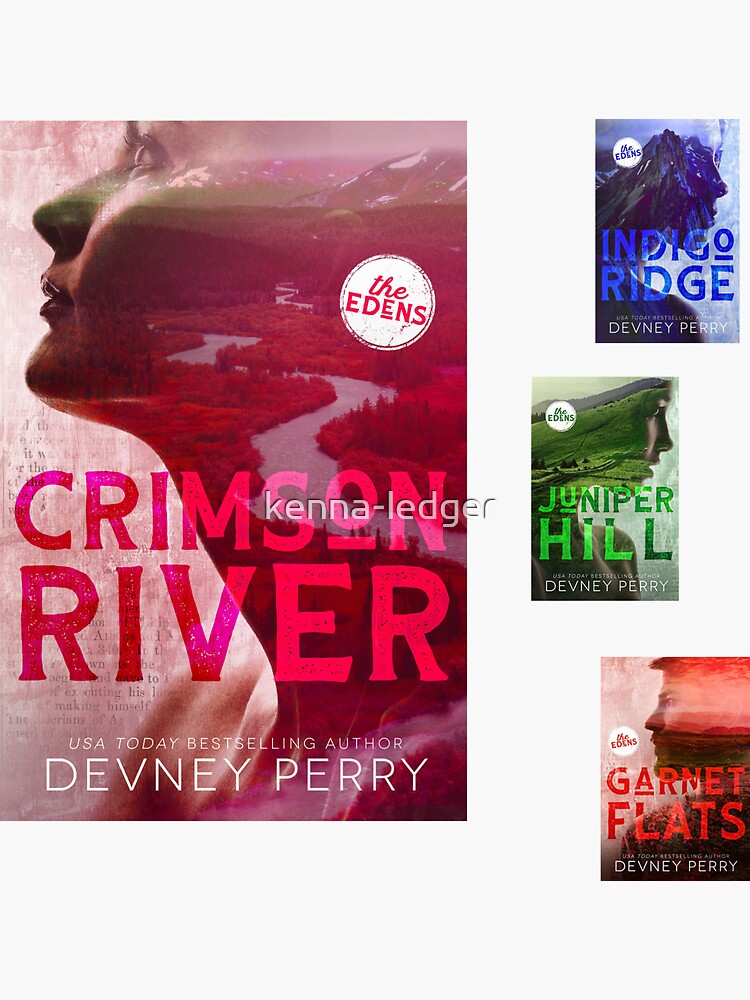 "a Devney Perry the Edens cover sticker pack" Sticker for Sale by kenna ...