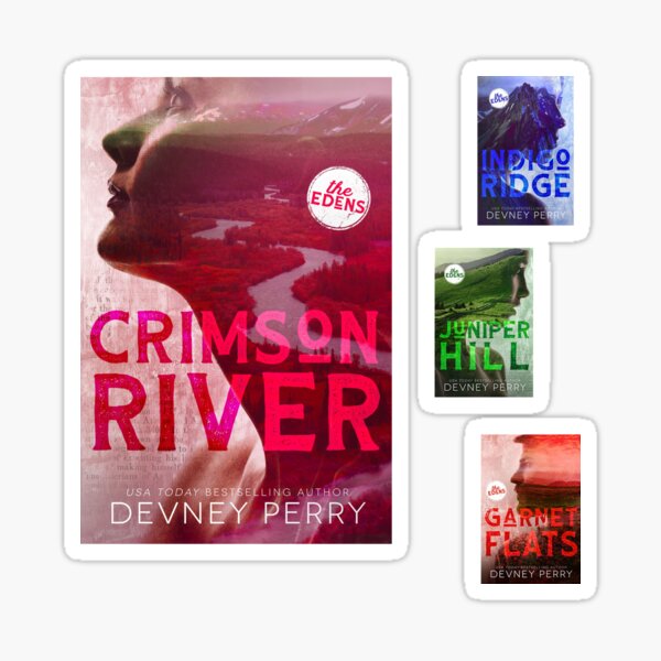 "a Devney Perry the Edens cover sticker pack" Sticker for Sale by kenna ...