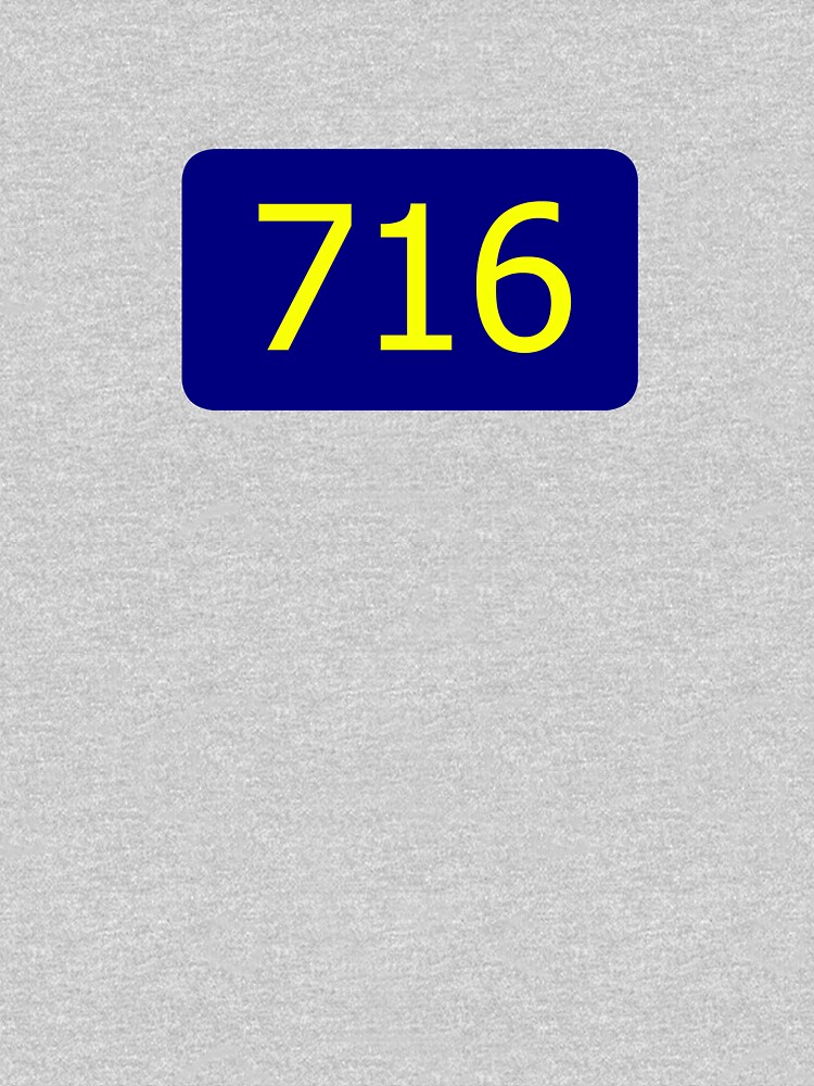 "716 (Buffalo!)" Essential T-Shirt for Sale by jdbruegger | Redbubble