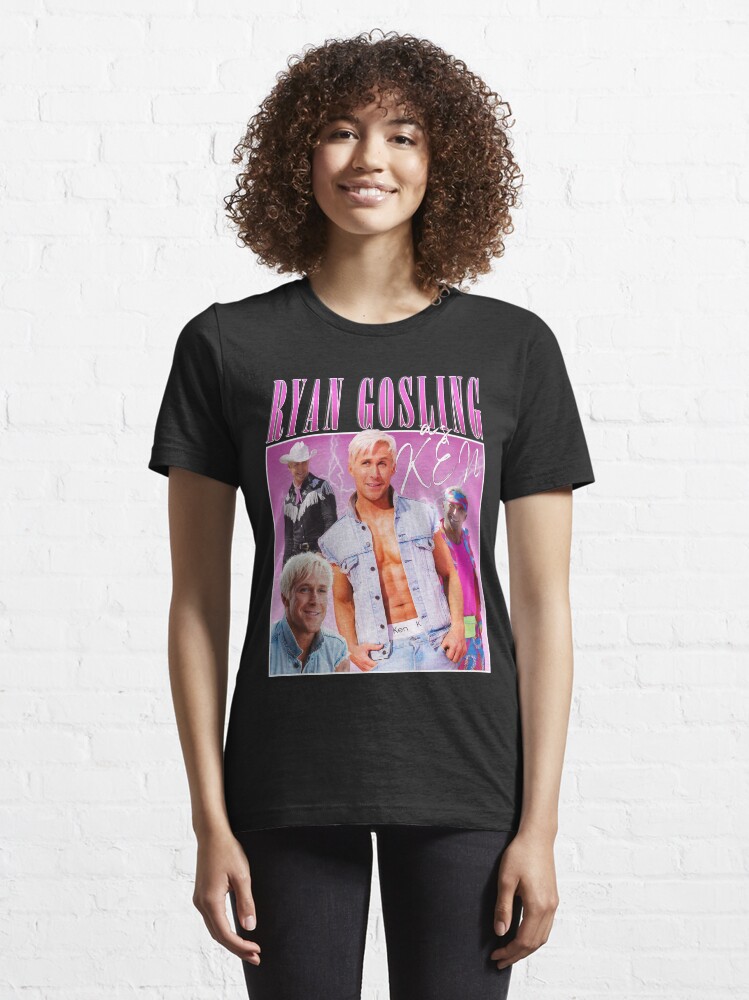 "Ryan Gosling Barbie Movie Fan Collage Cursed " T-shirt for Sale by liviettka | Redbubble | ryan ...
