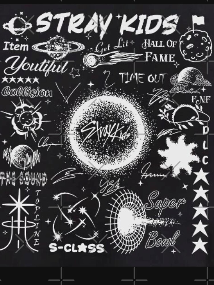 "Stray Kids song titles s class 5 star album poster logo skz kpop ...