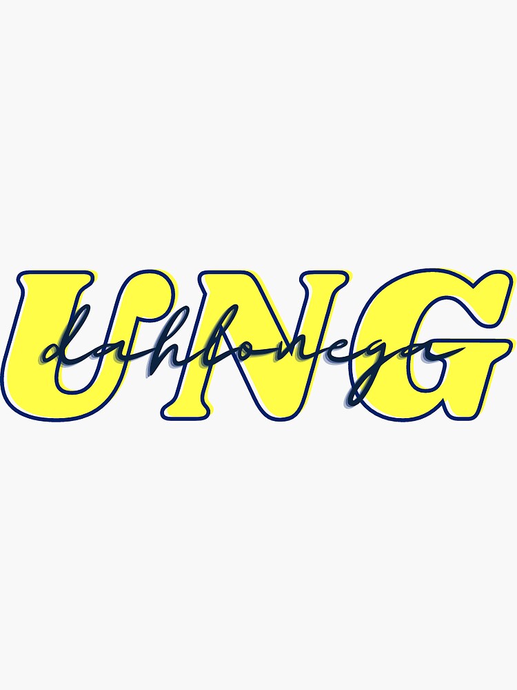 "University of North Georgia Sticker" Sticker for Sale by hetoro25 ...