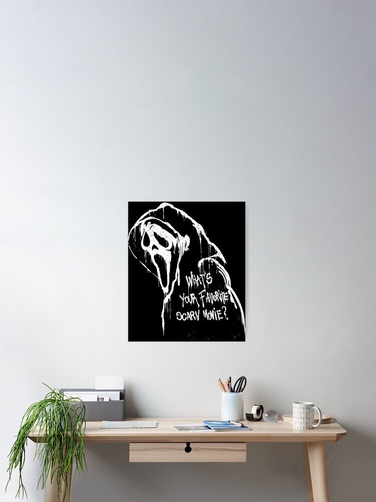 "Ghostface Graffiti " Poster for Sale by XavierKlassen | Redbubble